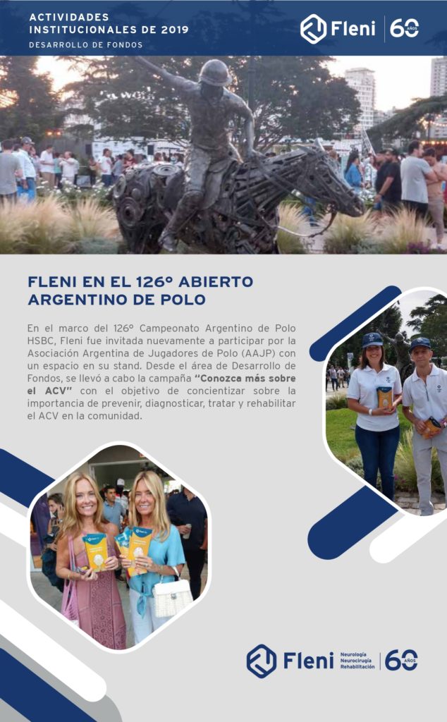 Fleni en el 126º Abierto Argentino de Polo | Fleni