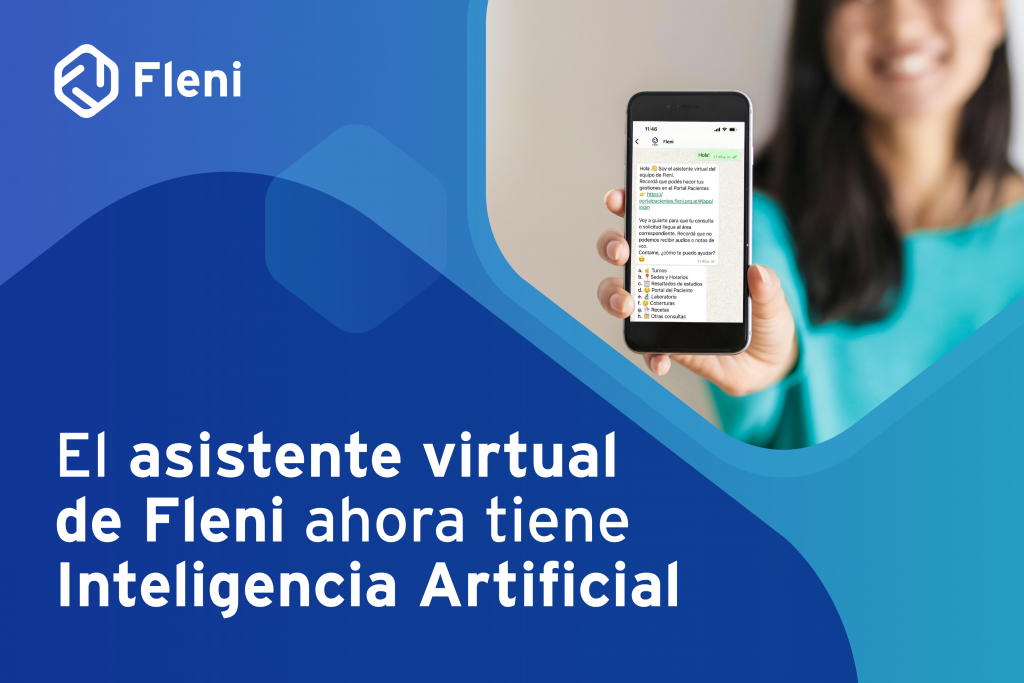 Ahora el asistente virtual de Fleni tiene Inteligencia Artificial | Fleni